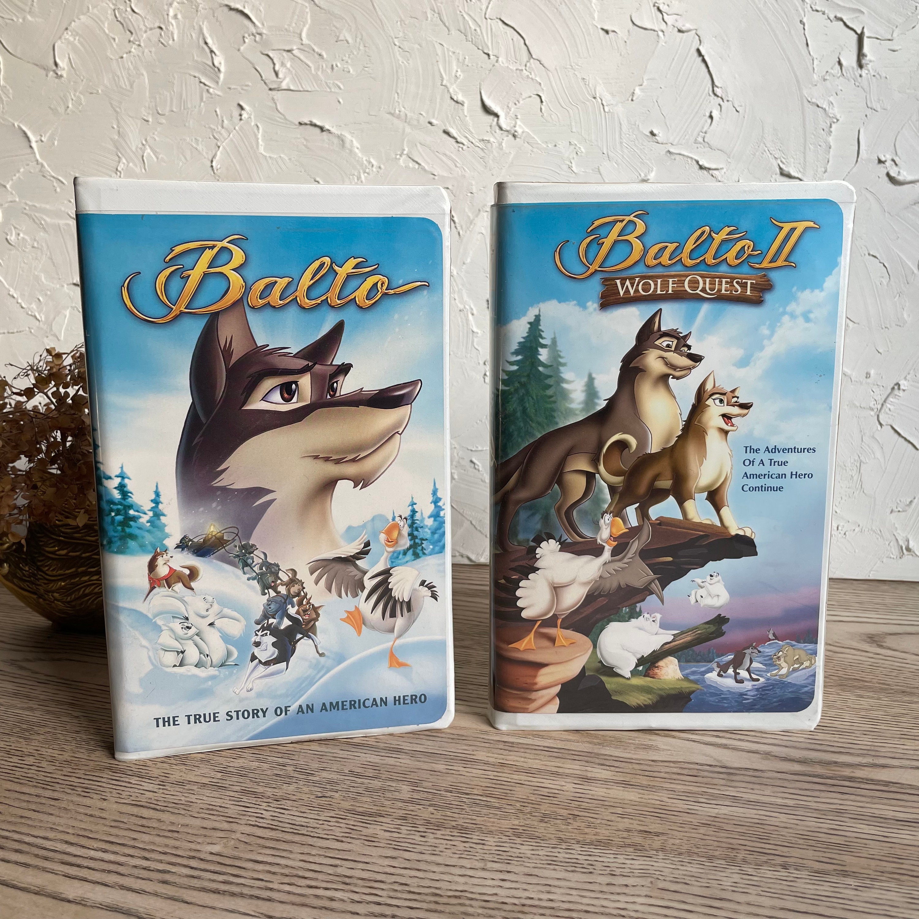 Vintage VHS Bundle Early 2000s Balto & Balto 2 Wolf Quest - Etsy