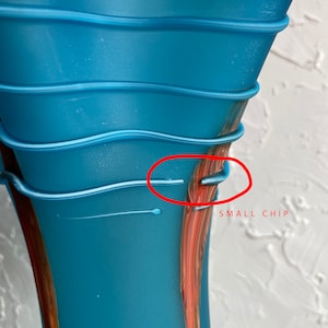 Stunning Vtg Azerbaijan Russian Baijan Glass Vase SIGNED E. ZAREH ...