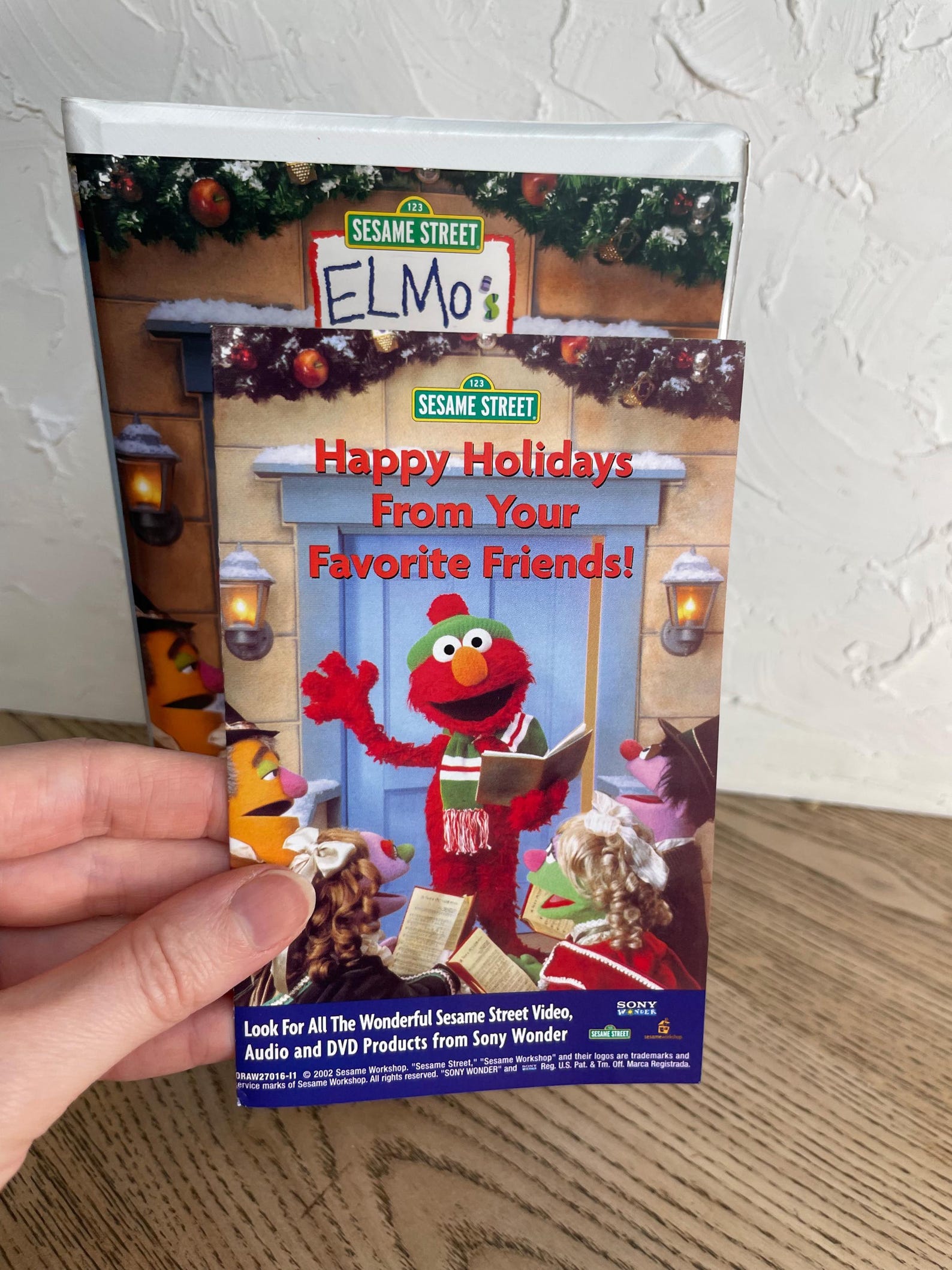 Vintage Elmo's World: Happy Holiday VHS Clamshell 2002 --christmas ...
