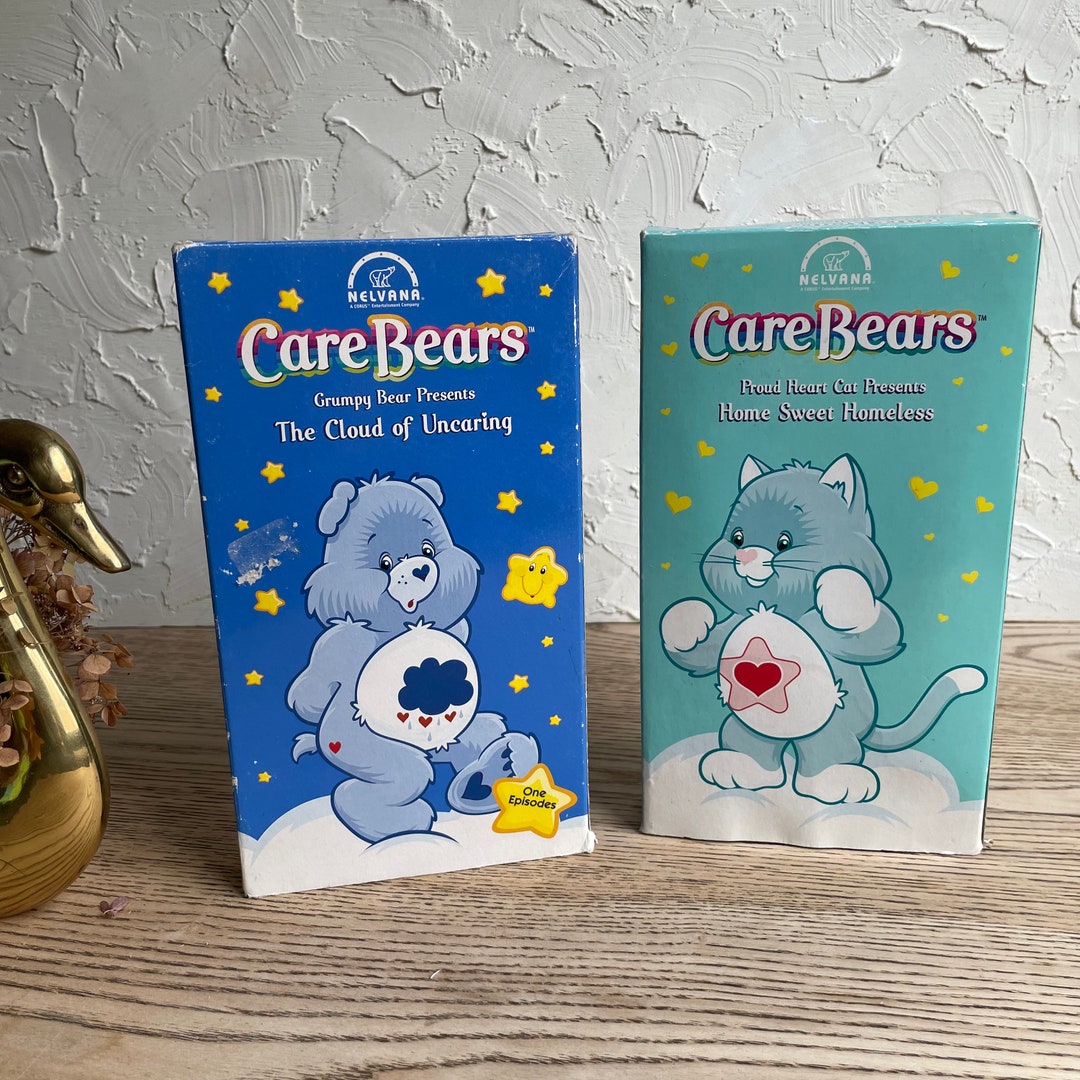 Vintage 2000s Care Bears VHS -proud Heart Cat Presents: Home Sweet ...
