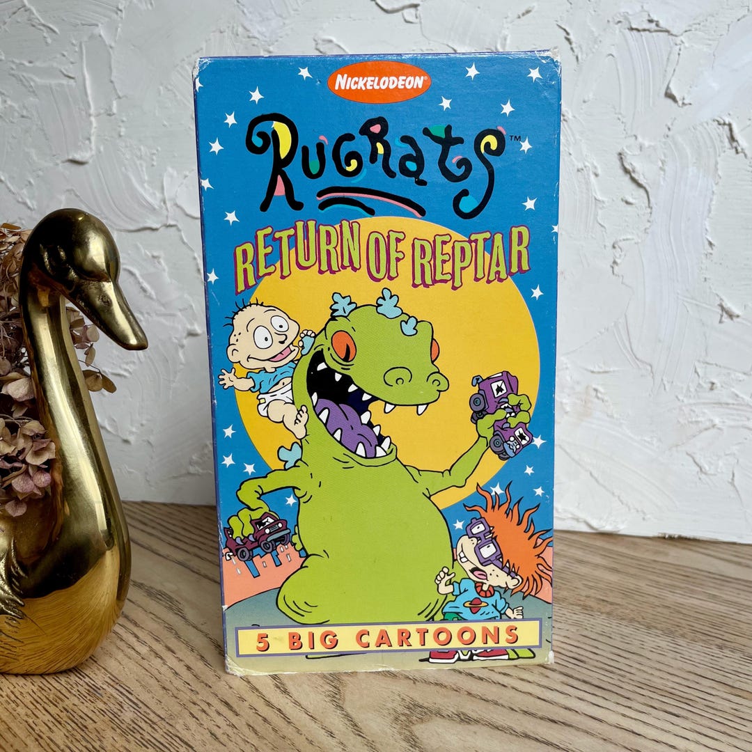 1990s Rugrats: Return of Reptar VHS --vintage Cartoons-- 1990s ...