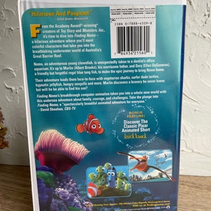Vintage Finding Nemo Clamshell VHS Tape (2003) - Etsy