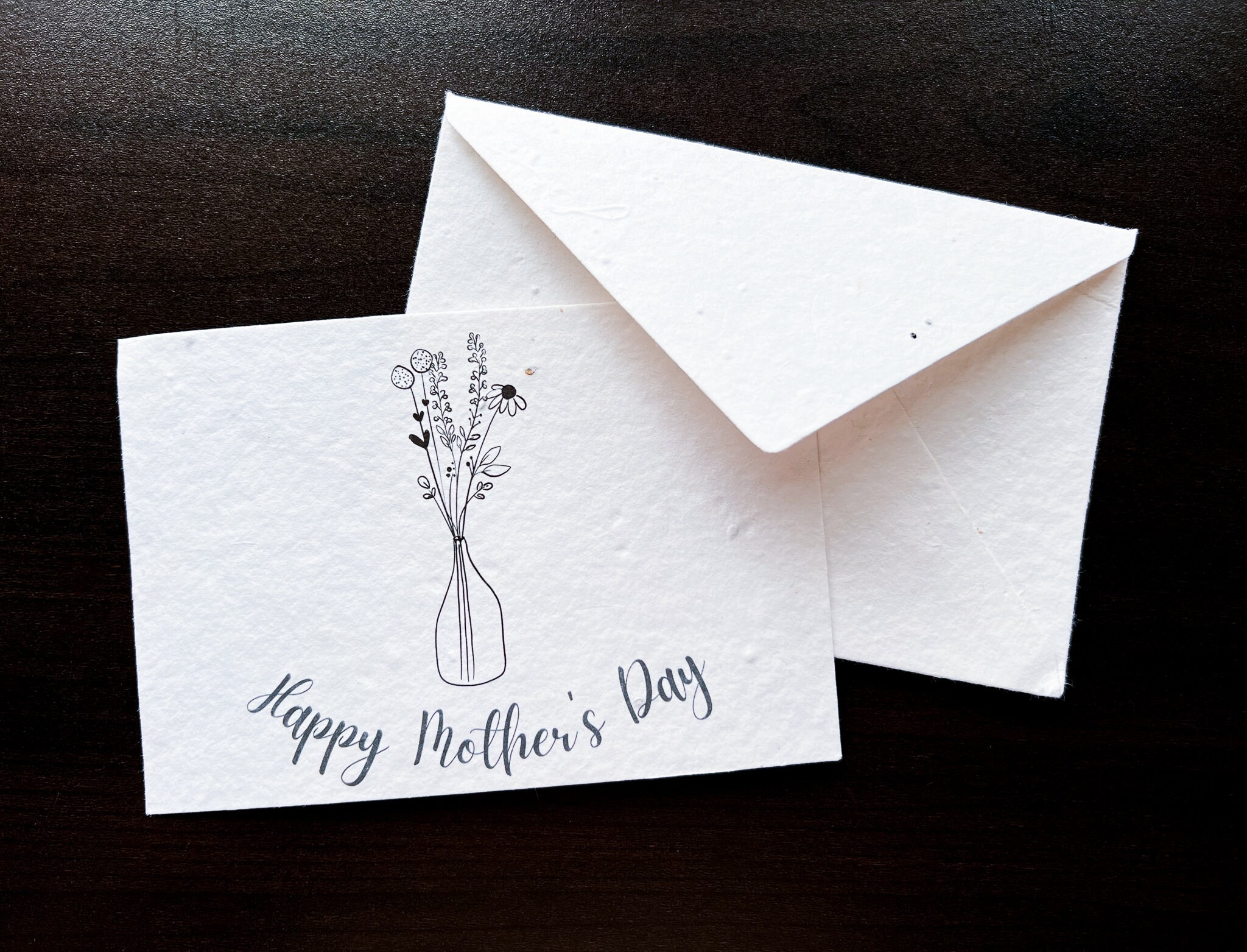 Plantable Mother's Day Cards Eco Friendly Cards Unique Mother's Day ...