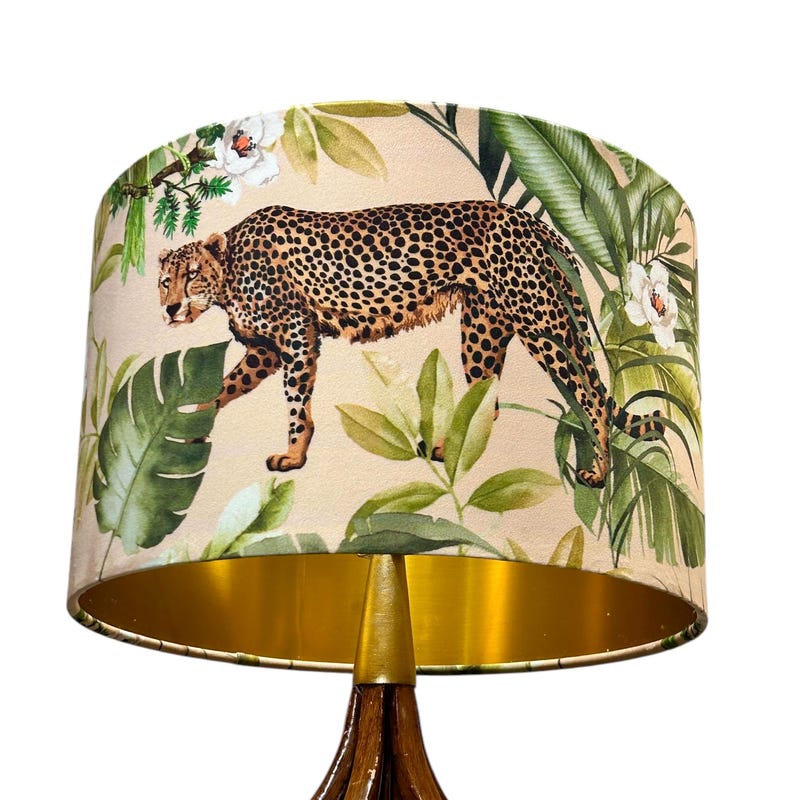 Leopard Lamp Shade - Etsy