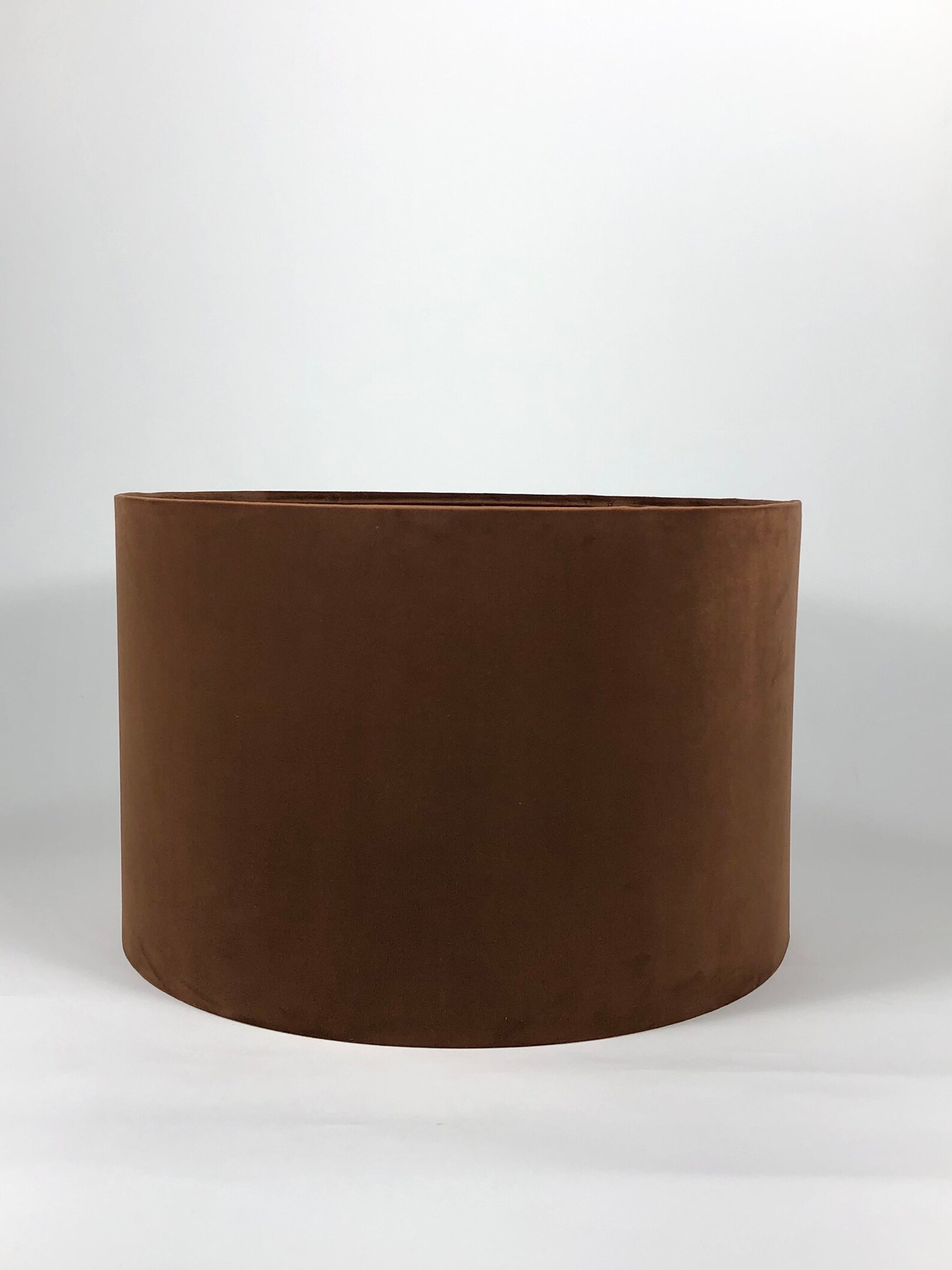 LAMPSHADE ONLY, Velvet Lampshade, Brown Color Lampshade, Handmade ...