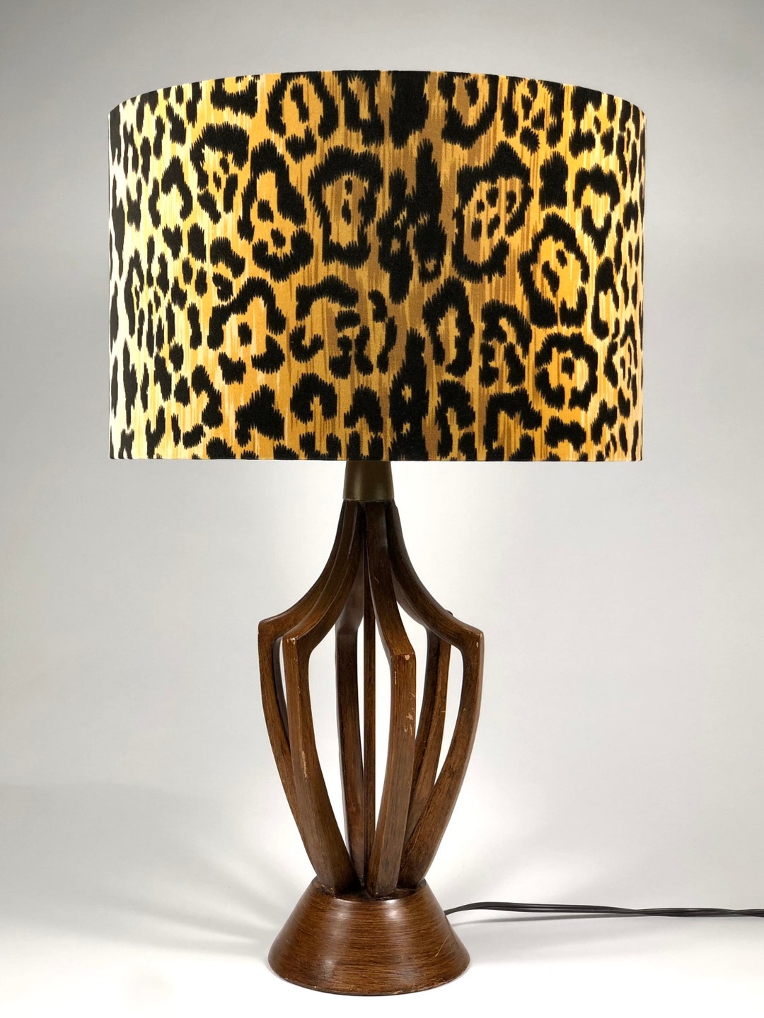 LAMPSHADE ONLY, Leopard Cheetah Print Lampshade, Animal Print Lampshade ...