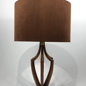 LAMPSHADE ONLY, Velvet Lampshade, Brown Color Lampshade, Handmade ...