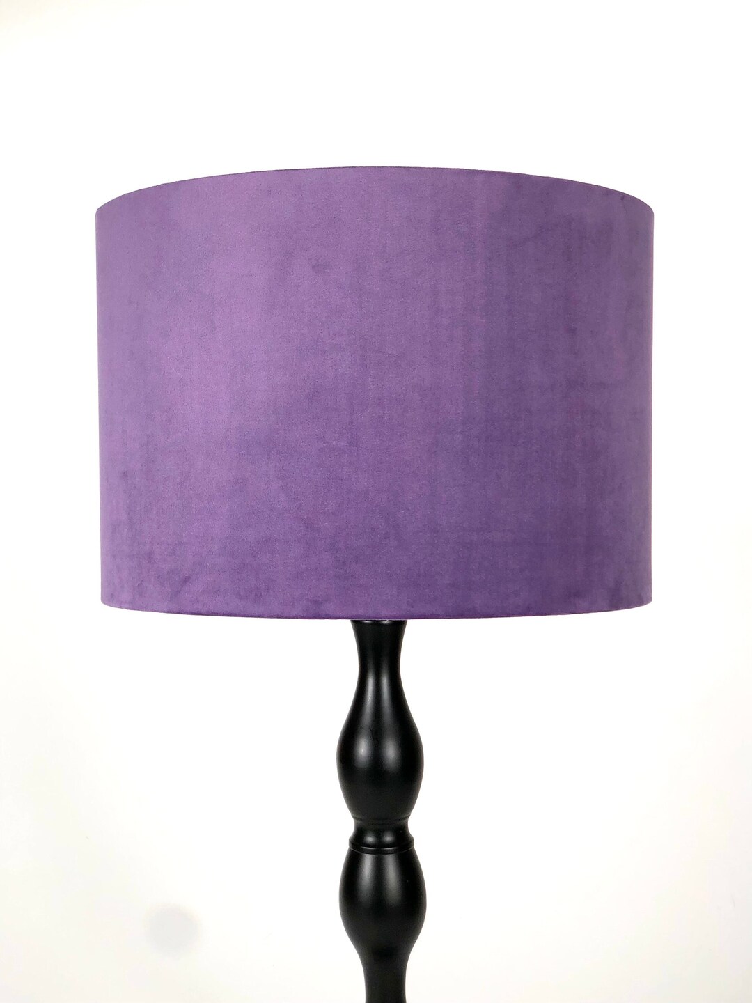LAMPSHADE ONLY, Velvet Lampshade, Lilac Lavender Color Lampshade ...