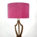 LAMPSHADE ONLY, Velvet Lampshade, Hot Pink Color Lampshade, Handmade ...