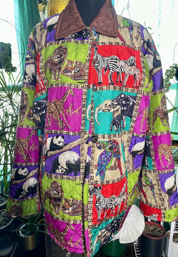 Animal print jacket - Gem