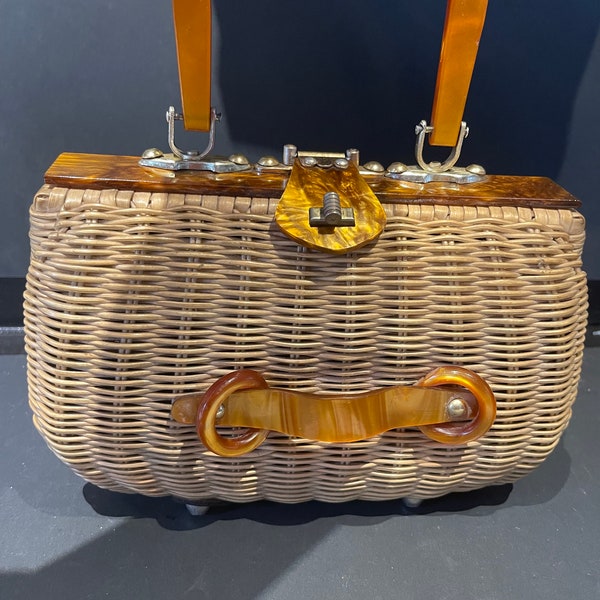 Vintage Box Purse - Etsy