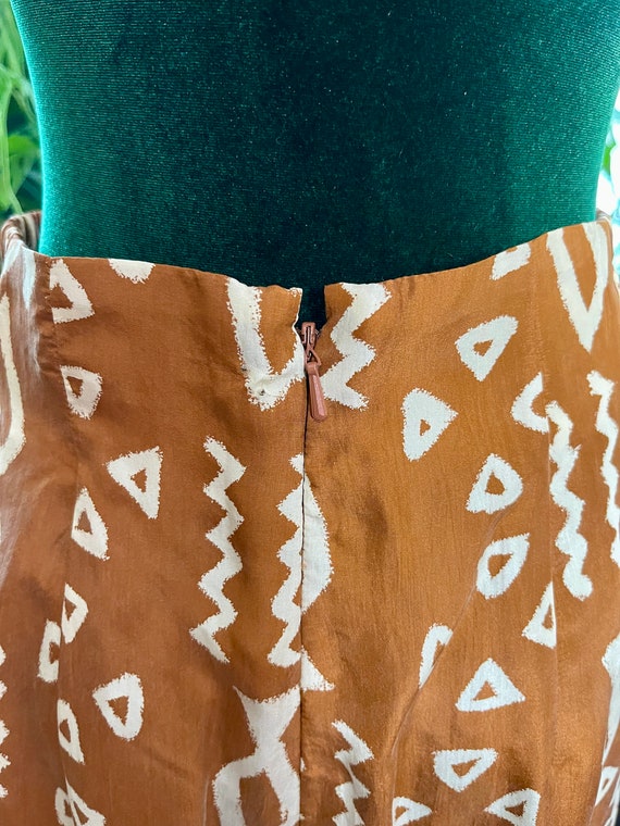 Vintage IB Diffusion Tribal Silk Suit - Gem