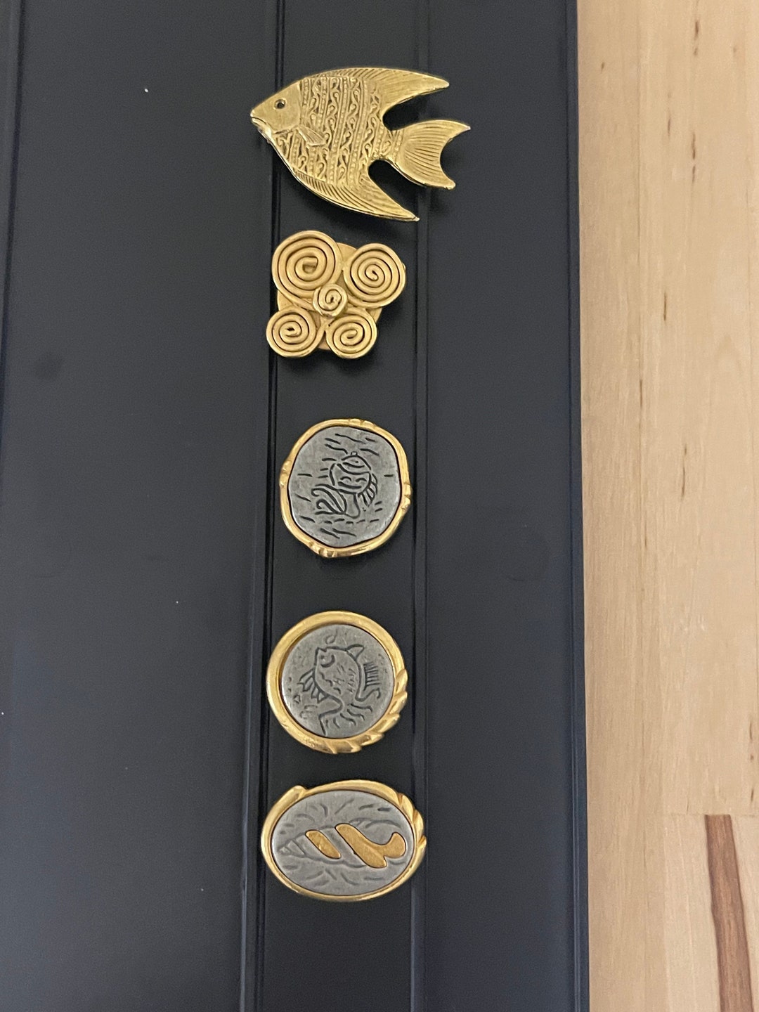 Vintage Gem Button Covers - Etsy