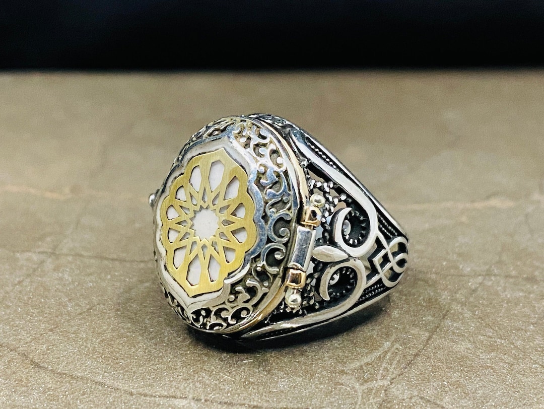 Silver Men's Ring With Name, Jewelry With Special Name 925 Sterling ...