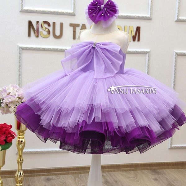 Purple Tutu Dress - Etsy
