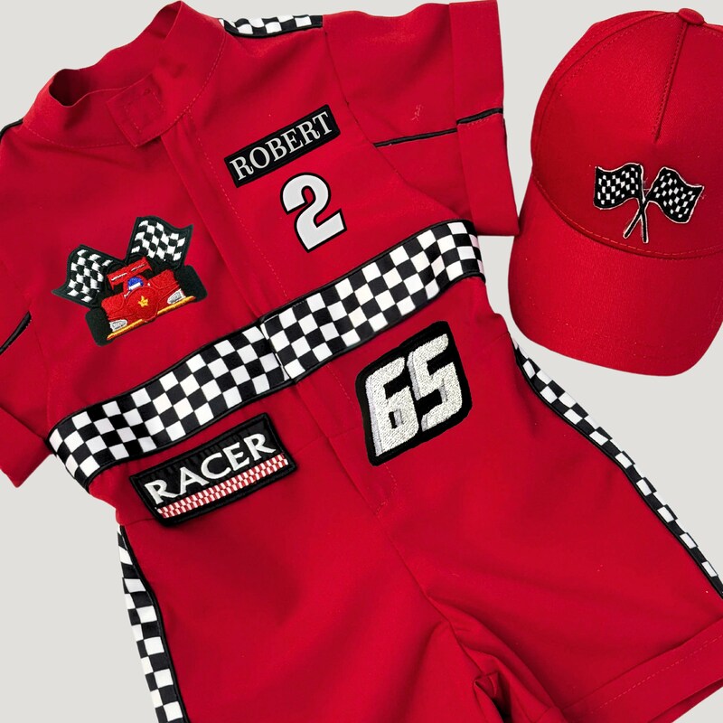 Racing Car Driver Costume - Etsy