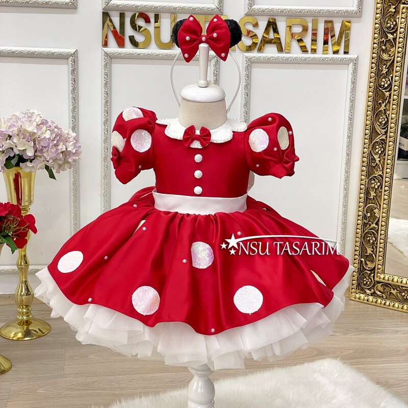 Red Minnie Mouse - Etsy