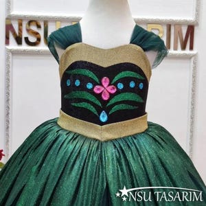 Princess Anna Dress . Baby Girl Dress. Anna Costume. Princess Anna ...