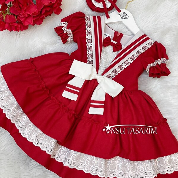 Baby Red Dress Vintage - Etsy