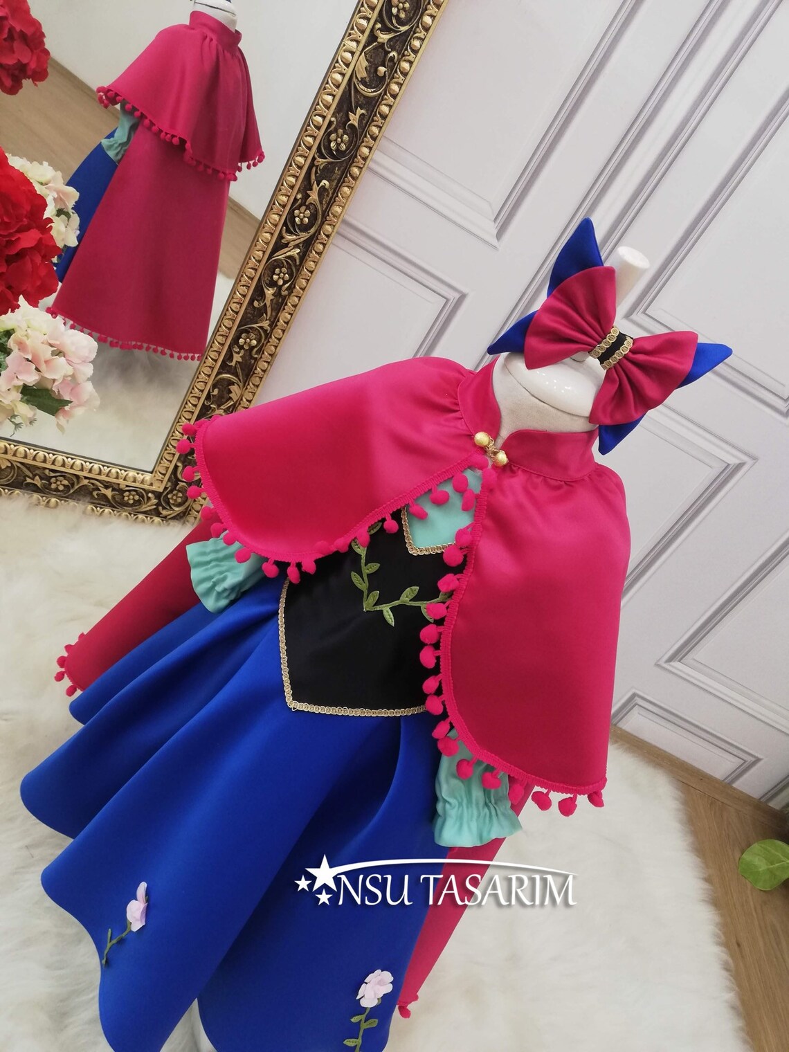 Princess Anna Dress. Princess Anna Costume. Anna Theme Dress. - Etsy