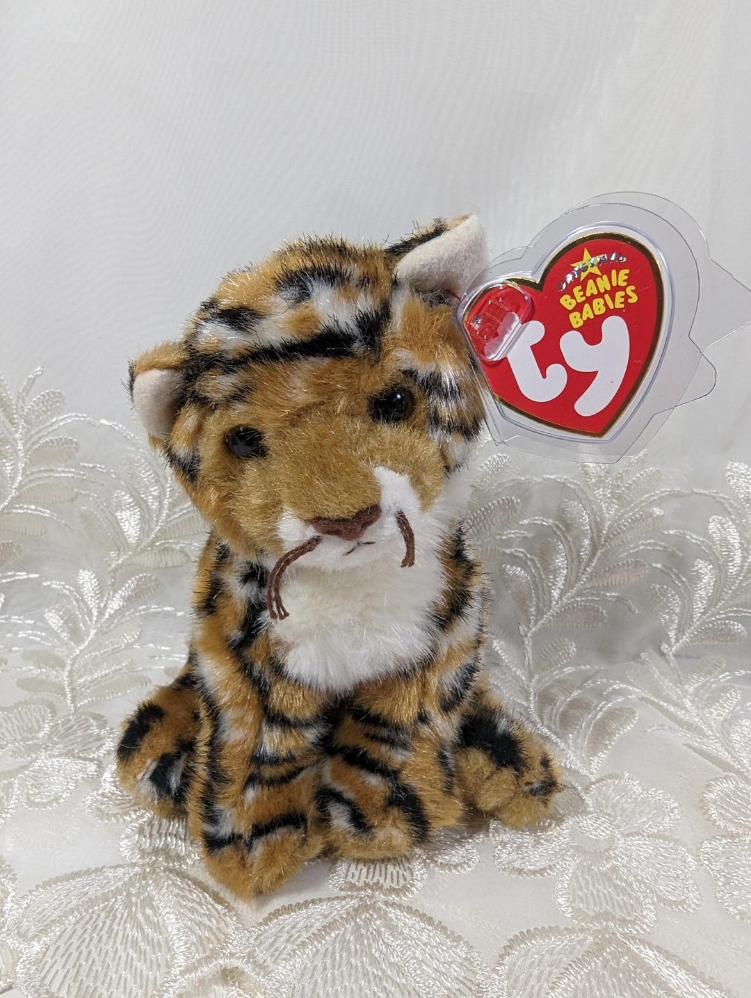 Ty Beanie Baby Stripers the Tiger 6in - Etsy