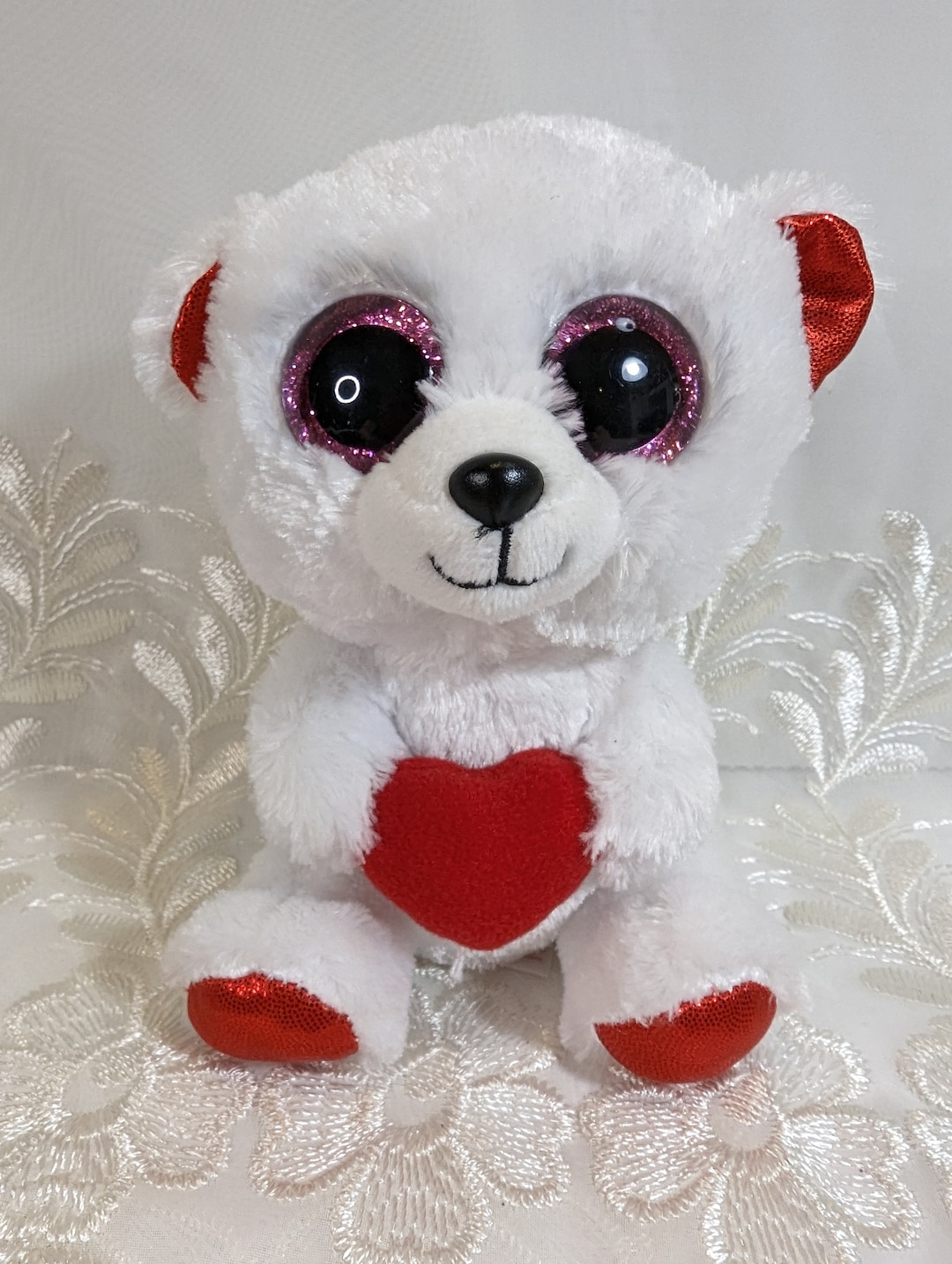Ty Beanie Boo - Cuddly Bear the Bear (6 In) No Tag - Etsy