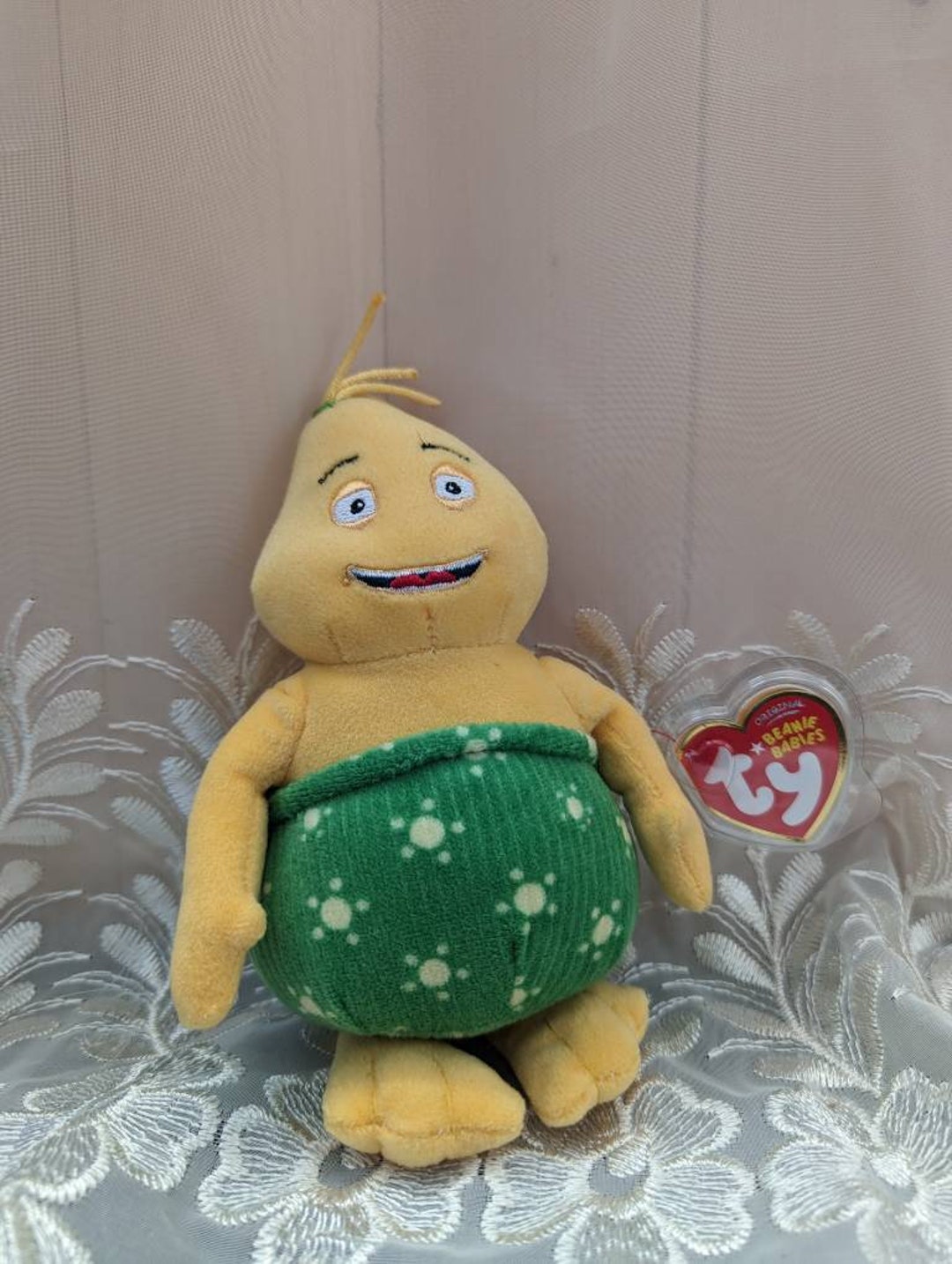 Seller Away May 14 - 28 Ty Beanie Babies - Onny the Yellow Boblin From the Cartoon Boblins ...
