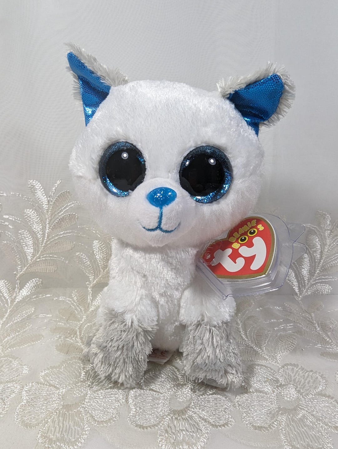 Ty Beanie Boo Frost the Arctic Fox 6in rare - Etsy