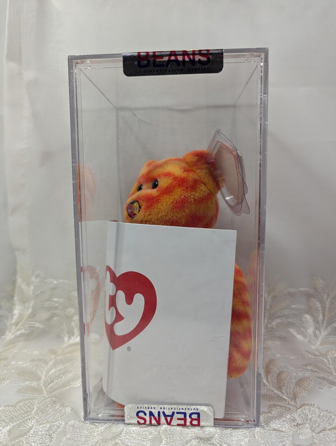 Ty Beanie Baby - MC Mastercard Bear With Card, Anniversary Edition #7 ...