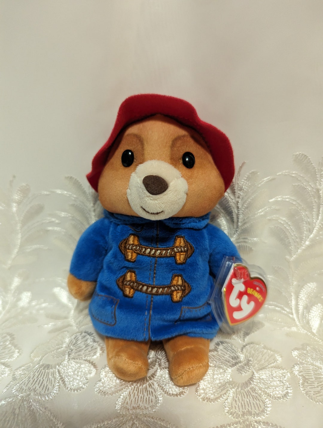 Ty Beanie Baby - Paddington the Bear (7in) UK Exclusive - Etsy