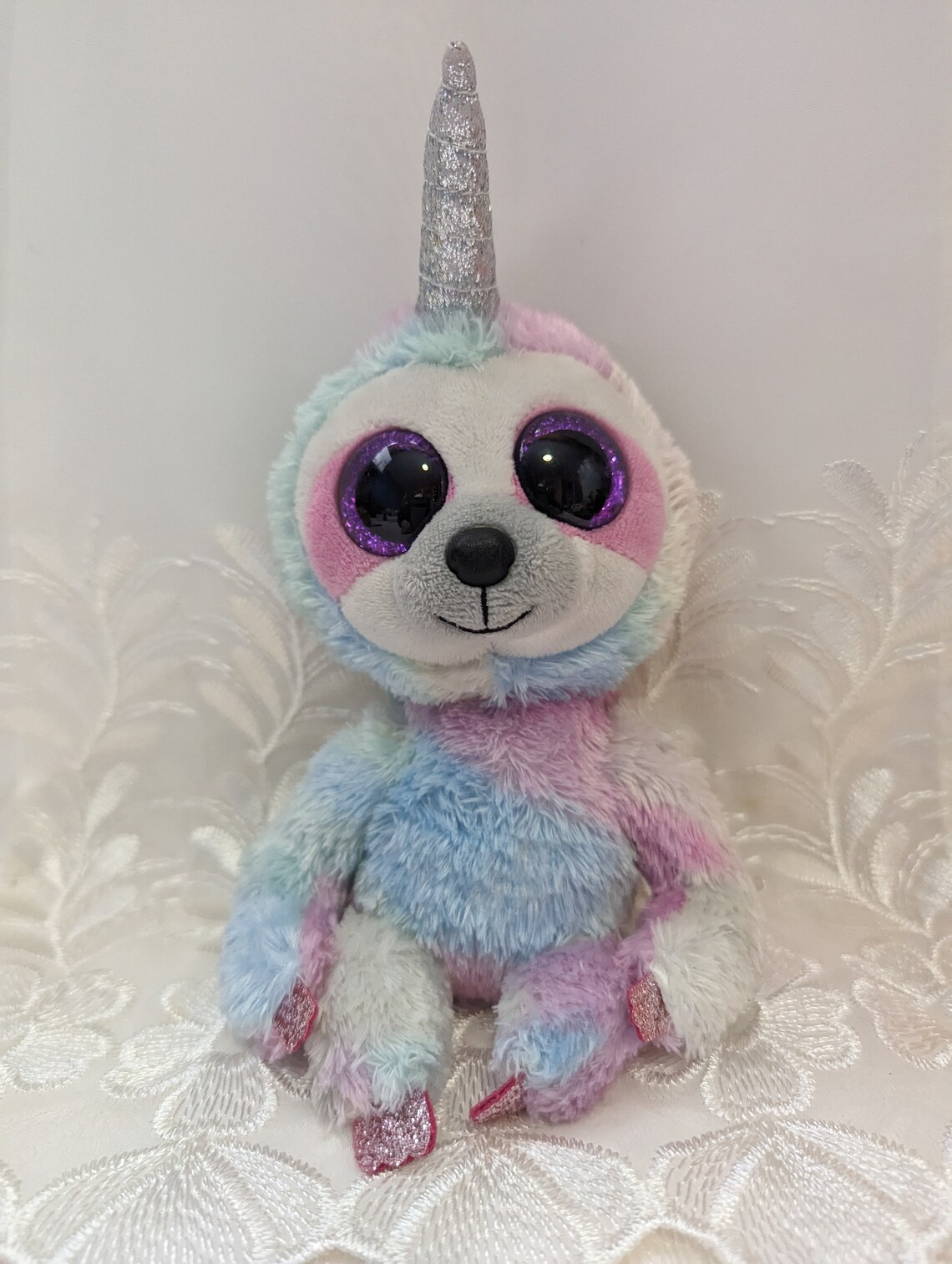 Seller Away Feb 8th - 19th - Ty Beanie Boo - Cooper the Unicorn Sloth ...