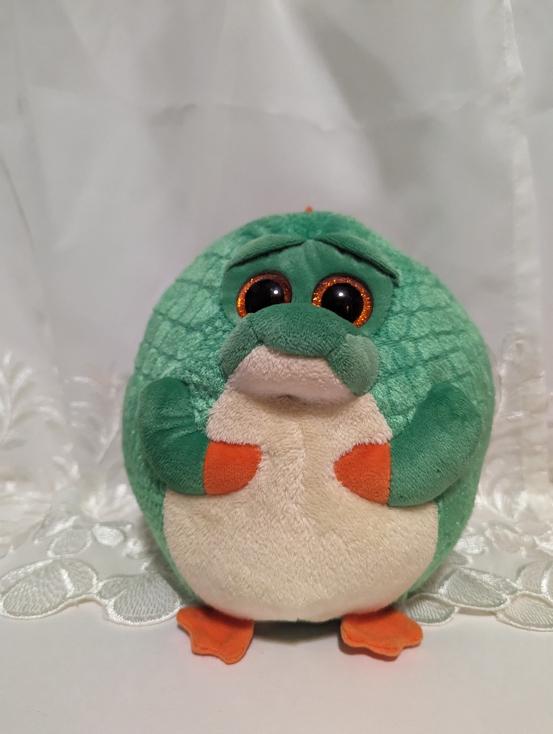 Ty Beanie Ballz - Bayou the Alligator (8in) No Tag - Etsy