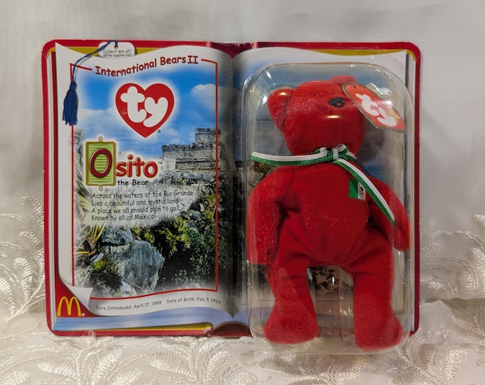 1999 Mcdonalds Ty Beanie Baby 1999/1993 International Bears Britannia ...