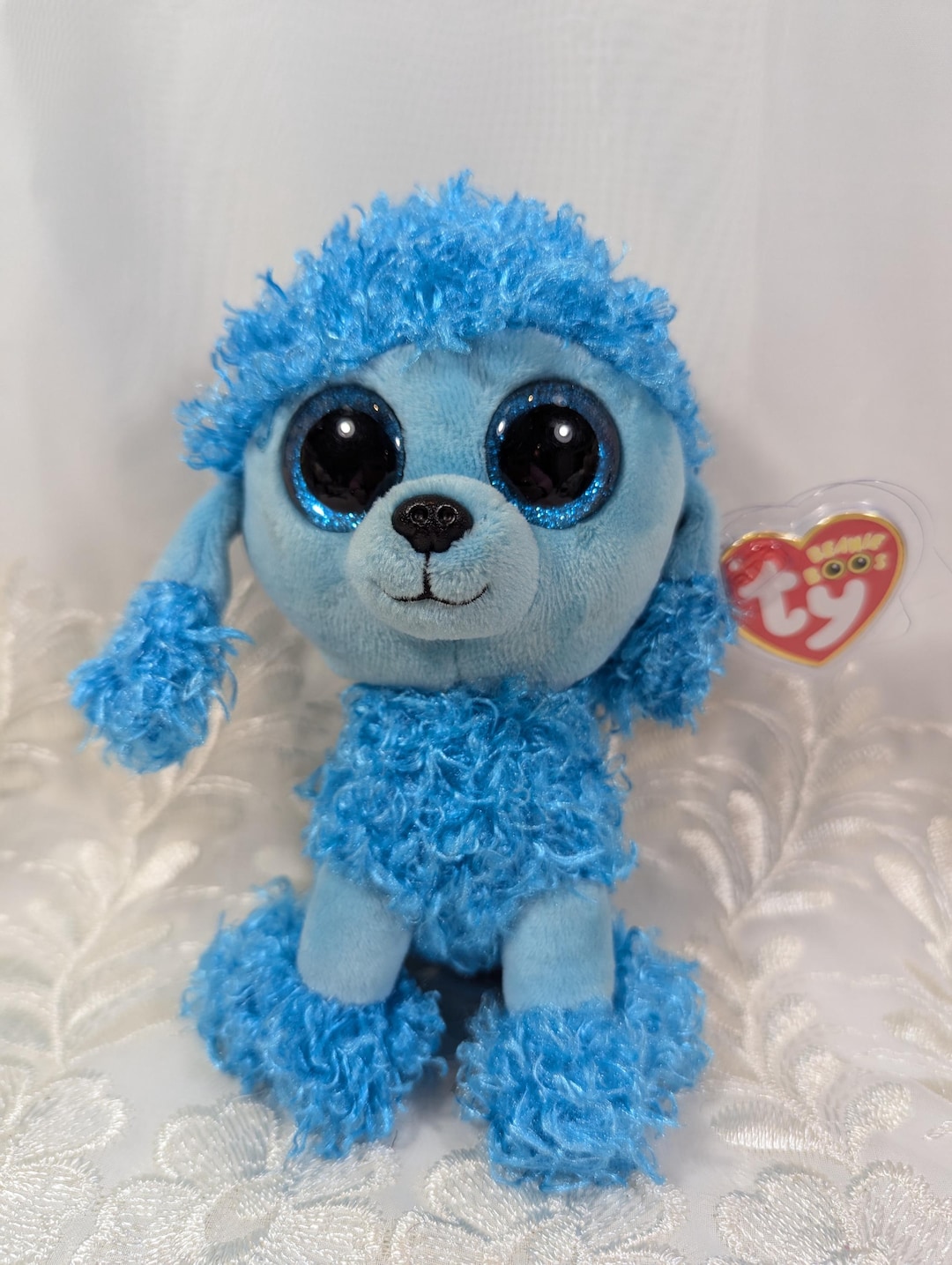 Seller Away May 14 - 28 Ty Beanie Boo - Mandy the Blue Poodle (6 In) - Etsy