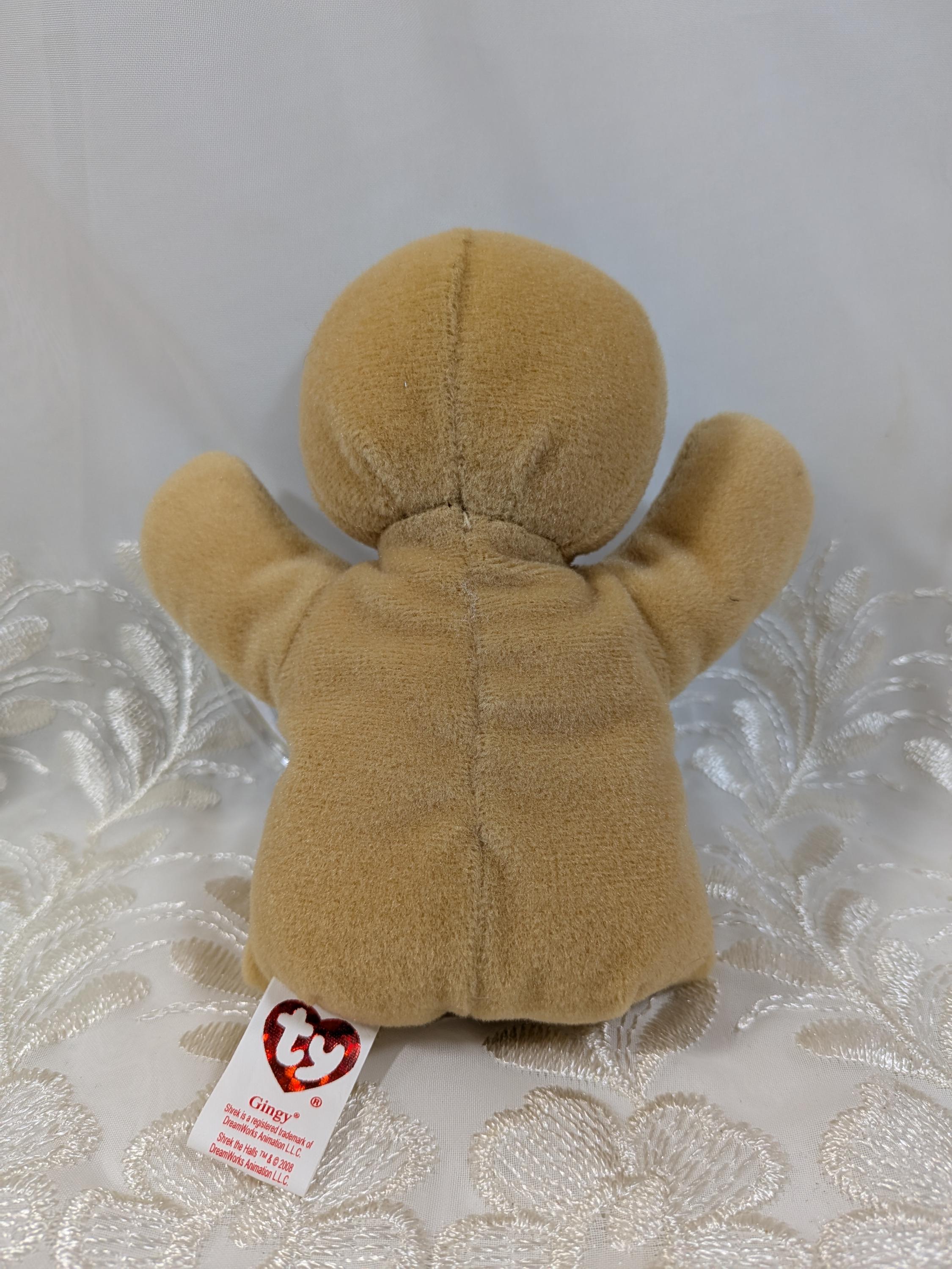 Ty Beanie Baby - Gingy the Gingerbread Man From the Movie Shrek (7in ...
