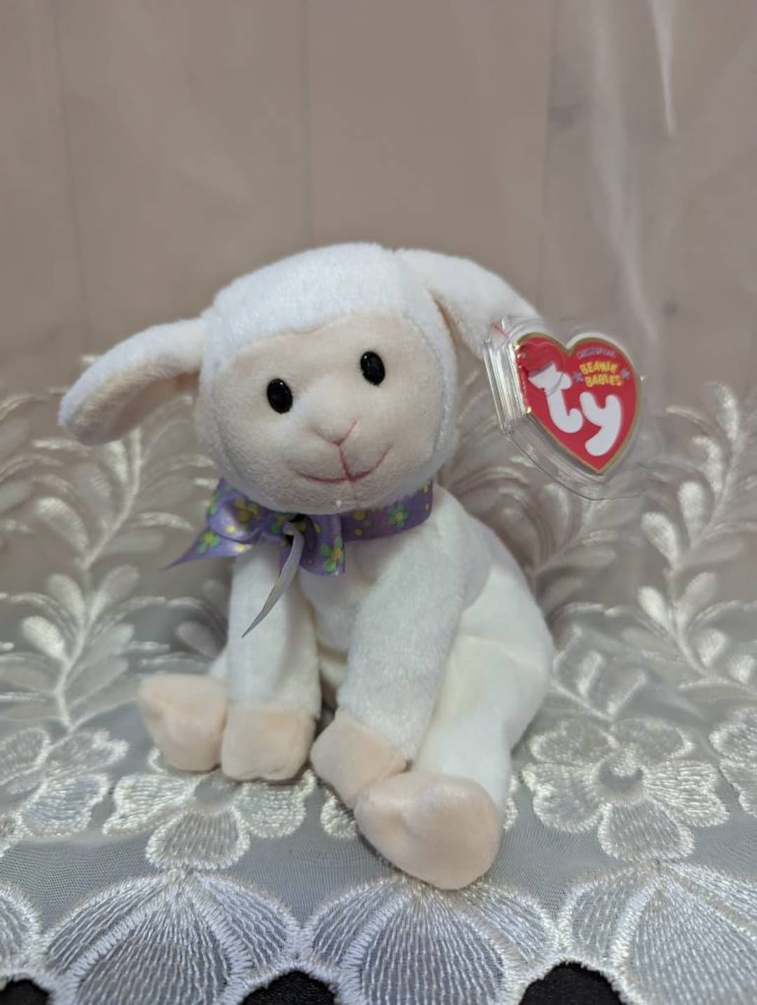 Ty Beanie Baby - Sheepishly the Lamb - Mint Plush Toy (6in) - Etsy