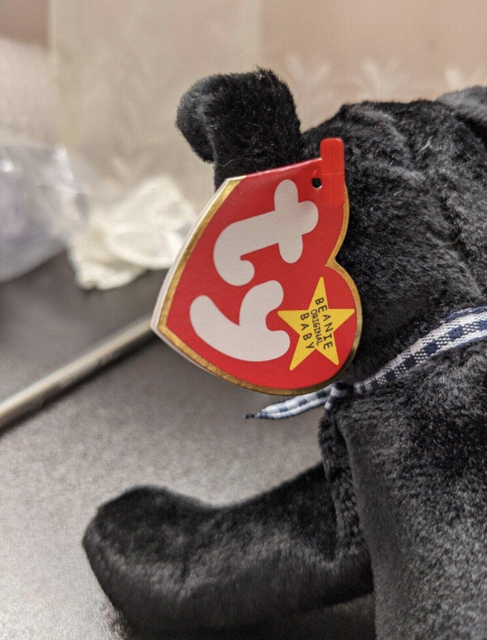 Ty Beanie Baby - Luke the Black Labrador Dog (5in) - Etsy