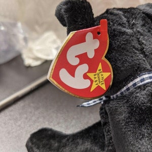 Ty Beanie Baby - Luke the Black Labrador Dog (5in) - Etsy