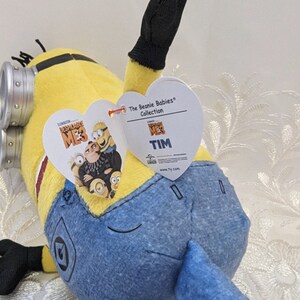 Ty Beanie Baby - Tim the Minion From Despicable Me (8in) - Etsy