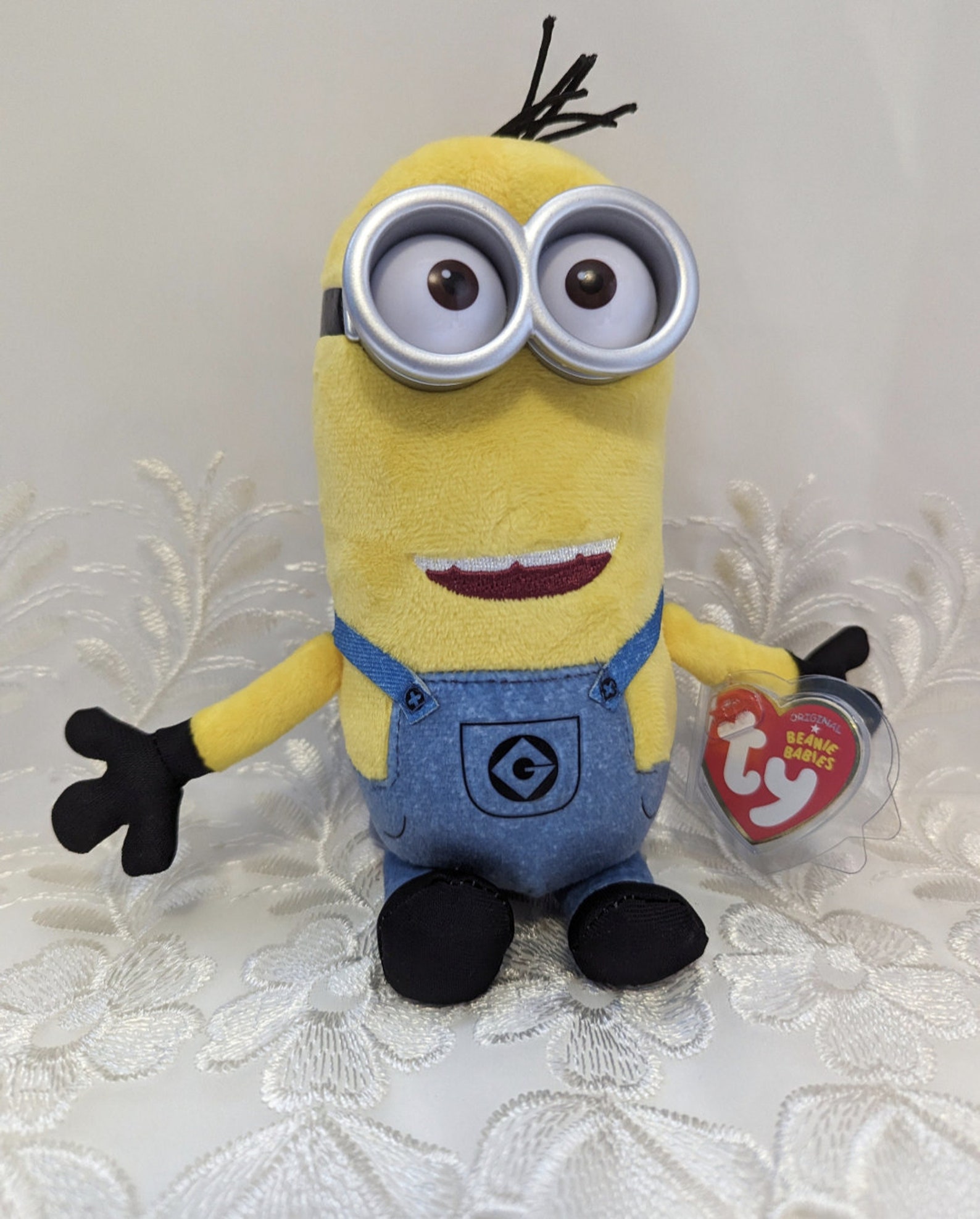 Ty Beanie Baby - Tim the Minion From Despicable Me (8in) - Etsy