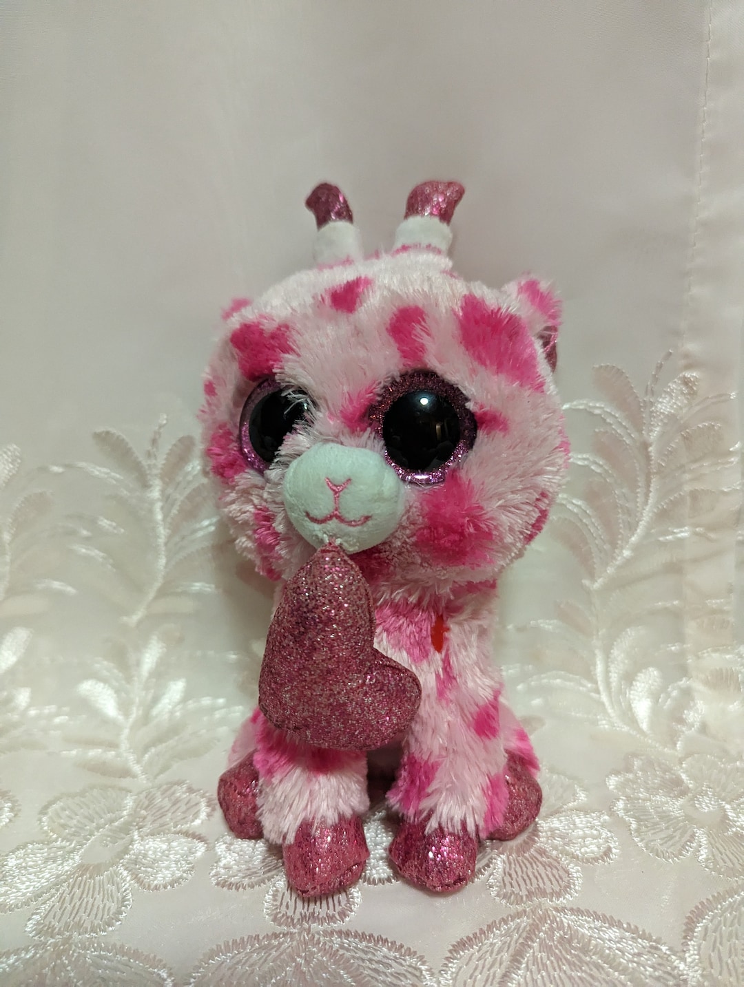 Ty Beanie Boo - Sweetums the Pink Giraffe (6in) No Hang Tag - Etsy
