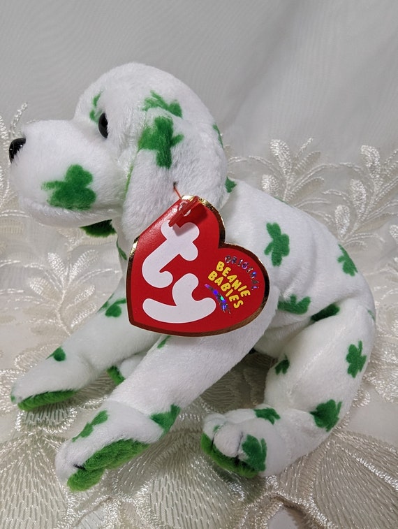 St patrick's day beanie baby value store
