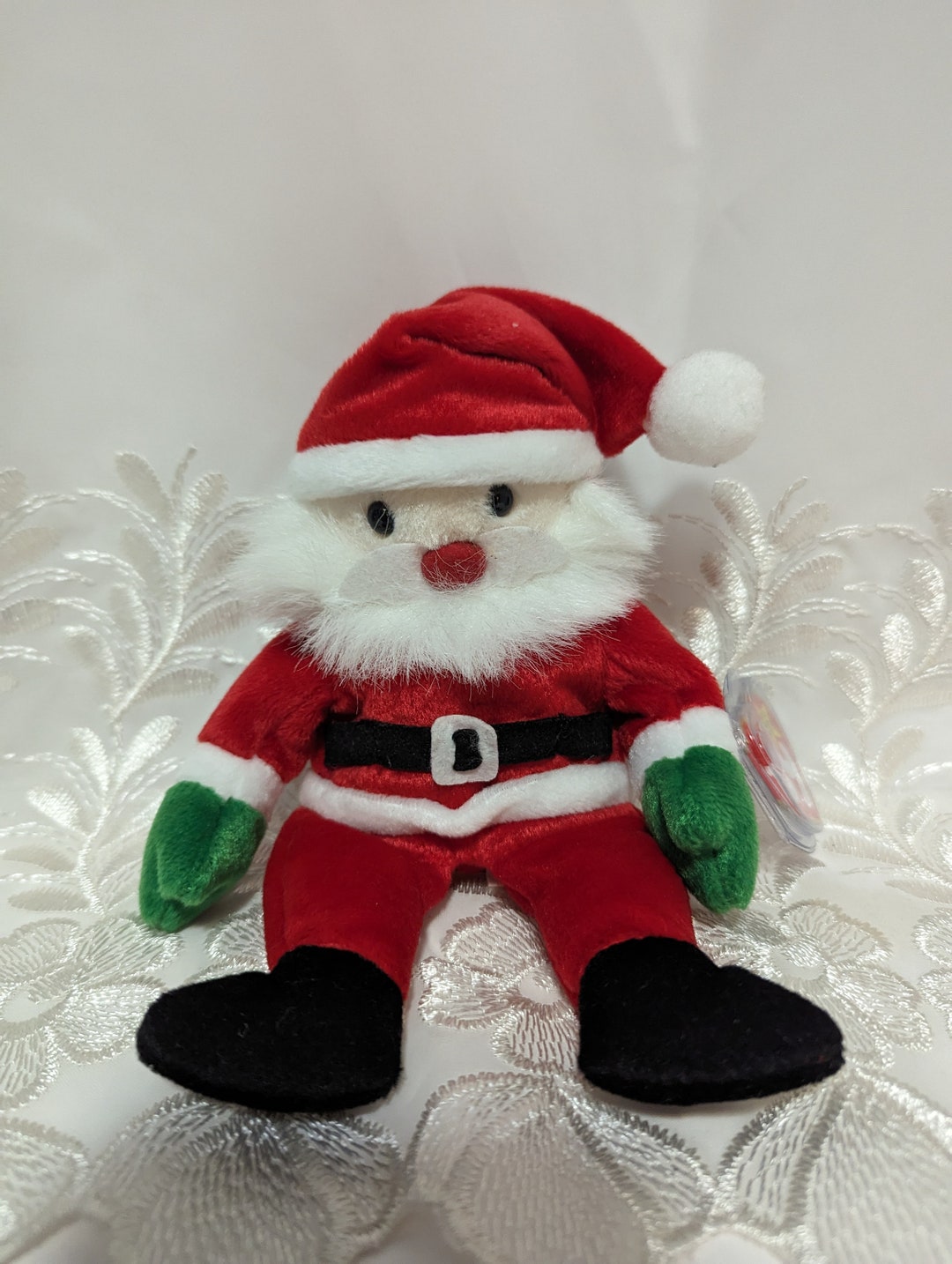 Ty Beanie Baby - Santa the Santa Claus (8.5in) - Etsy