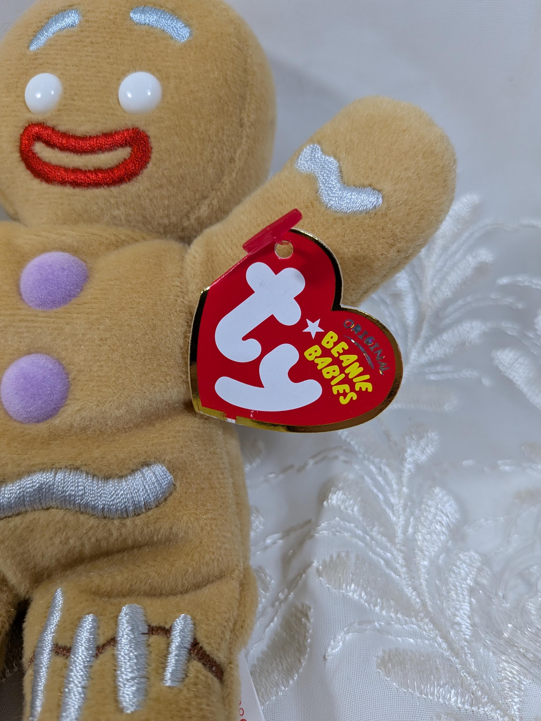Ty Beanie Baby - Gingy the Gingerbread Man From the Movie Shrek (7in ...