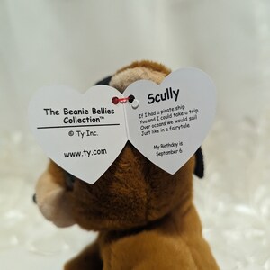 Ty Beanie Bellies Scully the Pirate Bear 8in - Etsy