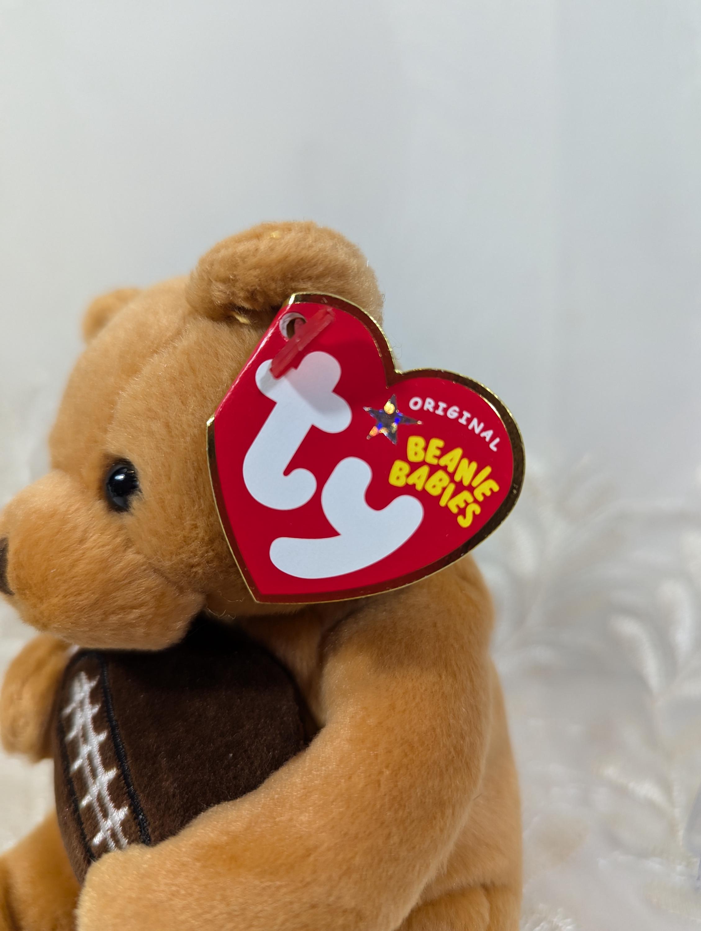 Ty Beanie Baby - Blitz the Football Bear (6in) - Etsy