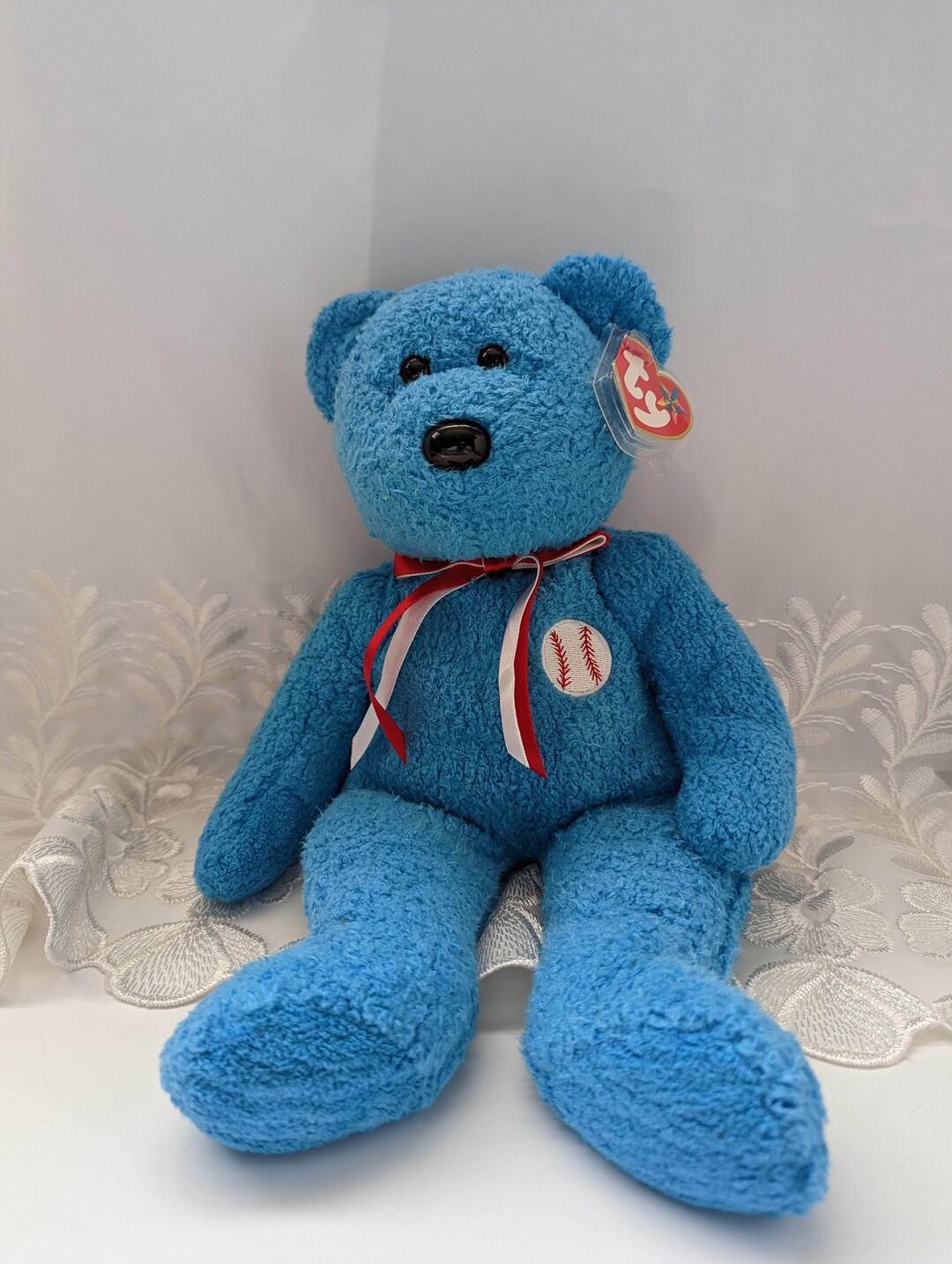 Ty Beanie Buddy - Addison the Baseball Bear (13in) - Etsy