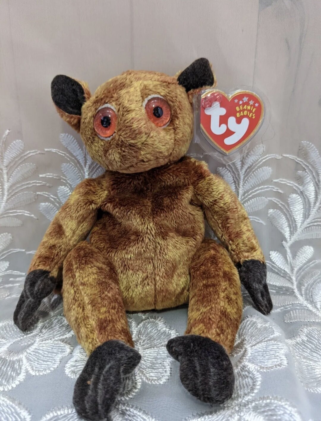 Seller Away Jan 13 27 TY Beanie Baby Gizmo the Lemur 8in - Etsy