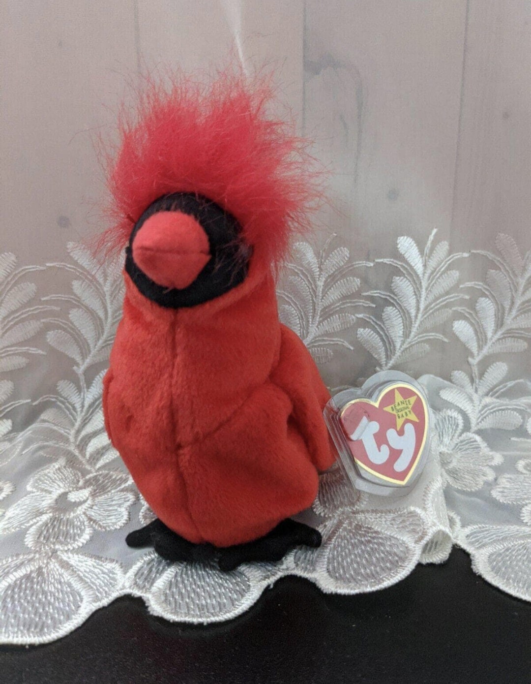 Ty Beanie Baby - Mac the Red Cardinal Bird Plush Toy (5in) - Etsy