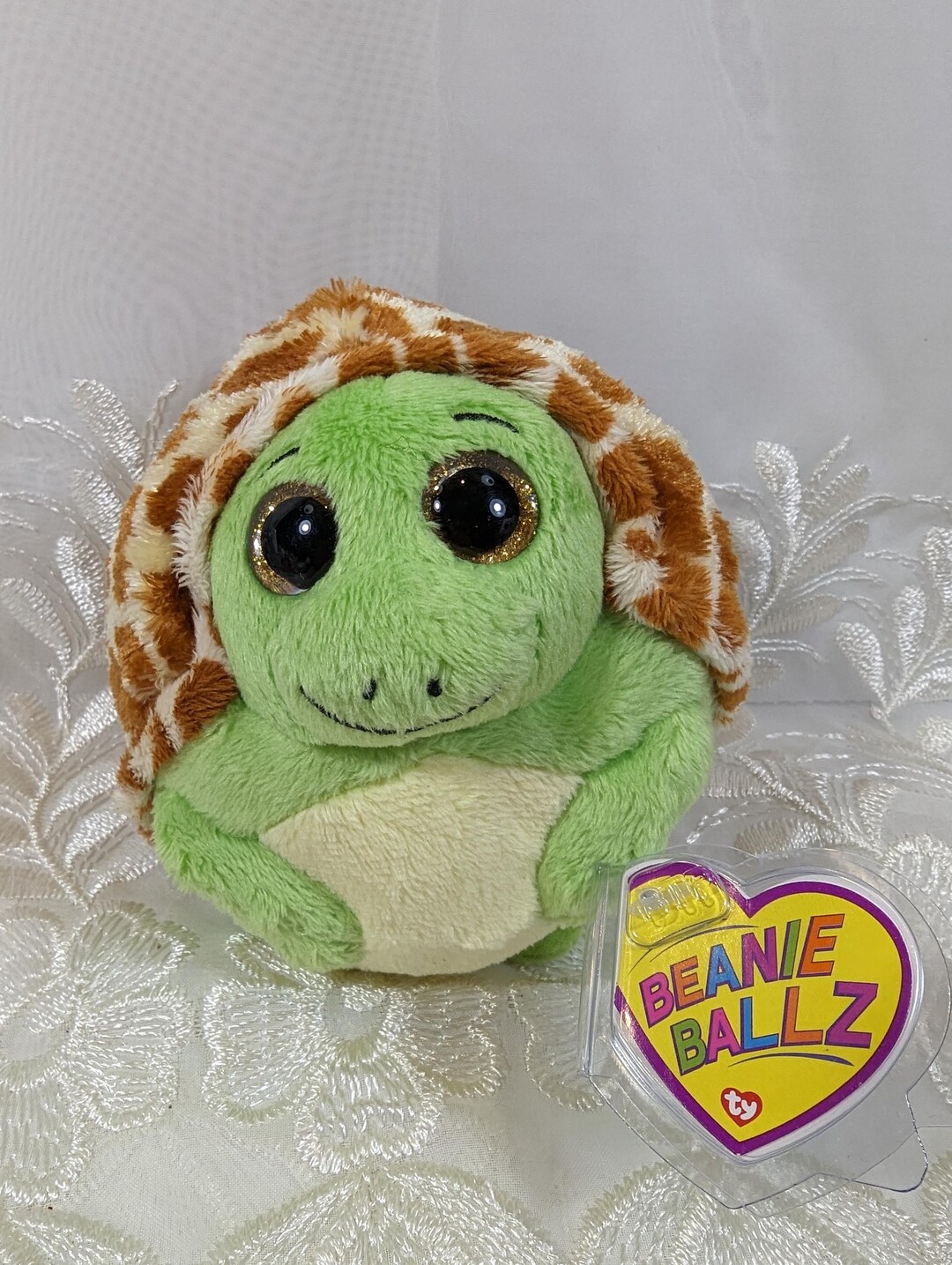 Ty Beanie Ballz - Zoom the Turtle (5in) - Etsy